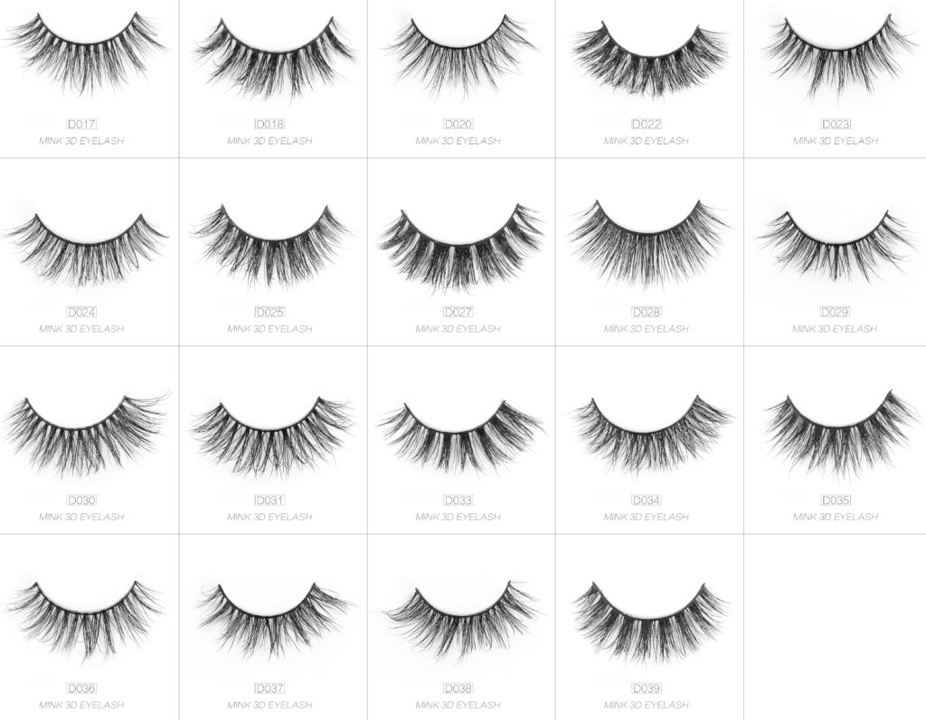 3d mink fake eyelashes thick ,cross and long from www.lumhair.com